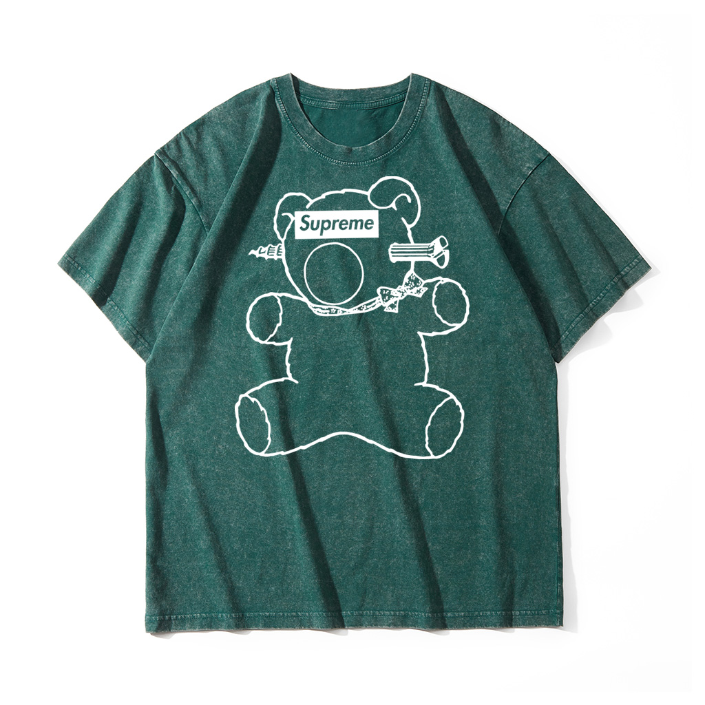 ZeitStitch Bolt-Bar Teddy Mineral-Wash Tee – ZeitStitch